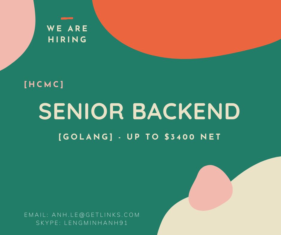 Minh Anh (Tina) Le on LinkedIn: #golang #senior #backend #developer # ... Minh Anh (Tina) Le on LinkedIn: #golang #senior #backend #developer # ...