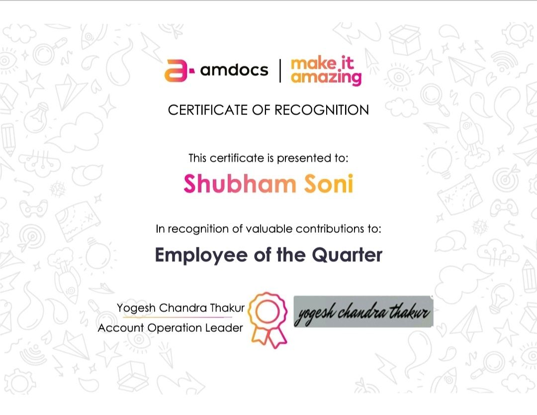 Shubham Soni on LinkedIn: #amazing | 12 comments Shubham Soni on LinkedIn: #amazing | 12 comments