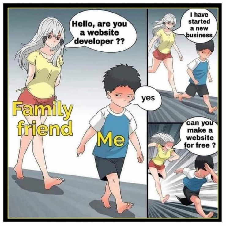 Naman Kheterpal on LinkedIn: #webdeveloper #memoftheday #javascript # ... Naman Kheterpal on LinkedIn: #webdeveloper #memoftheday #javascript # ...