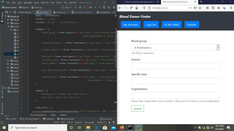 MD.JAHID HASAN on LinkedIn: Working with Python Django Framework and ... MD.JAHID HASAN on LinkedIn: Working with Python Django Framework and ...