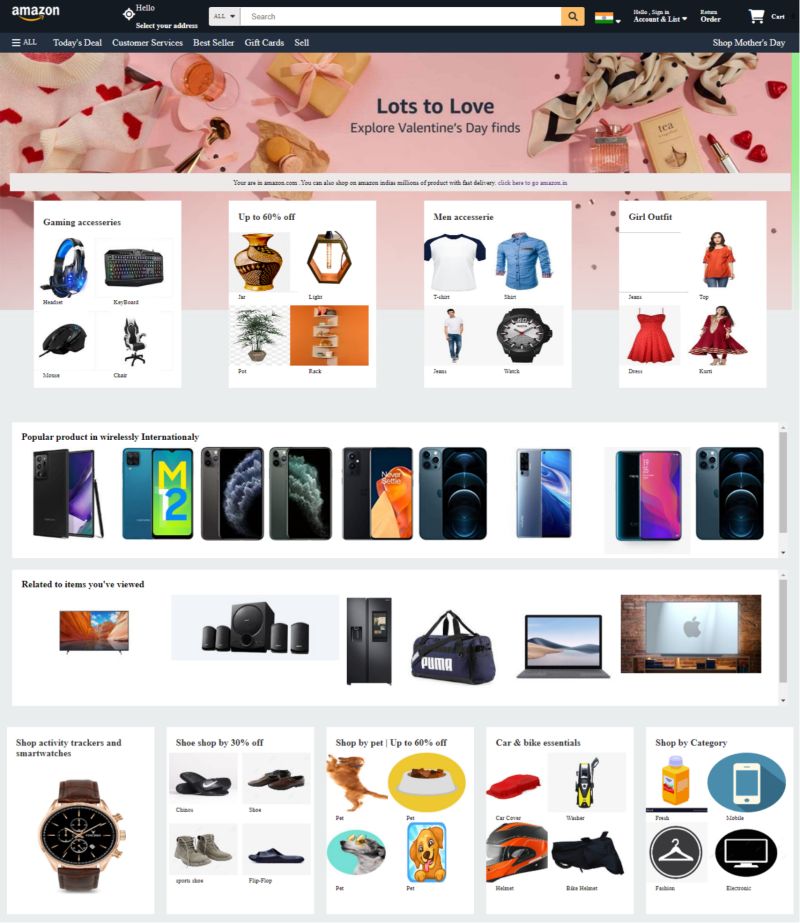 Prabhat Mishra on LinkedIn: #html #css #amazon #learning Prabhat Mishra on LinkedIn: #html #css #amazon #learning