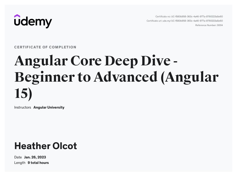 Heather Olcot on LinkedIn: #angular #typescript Heather Olcot on LinkedIn: #angular #typescript