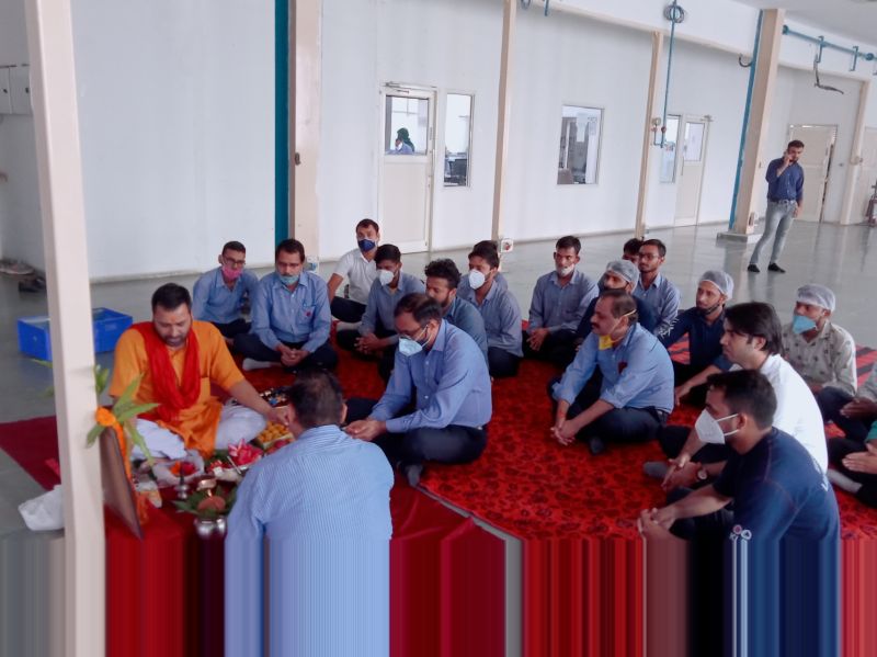 Prateek yadav on LinkedIn: Vishwakarma Puja at plant π Prateek yadav on LinkedIn: Vishwakarma Puja at plant π