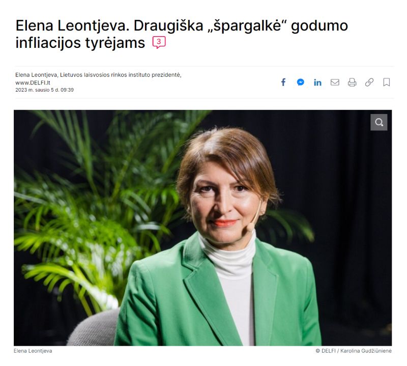 Elena Leontjeva on LinkedIn: #godumo #infliacija Elena Leontjeva on LinkedIn: #godumo #infliacija