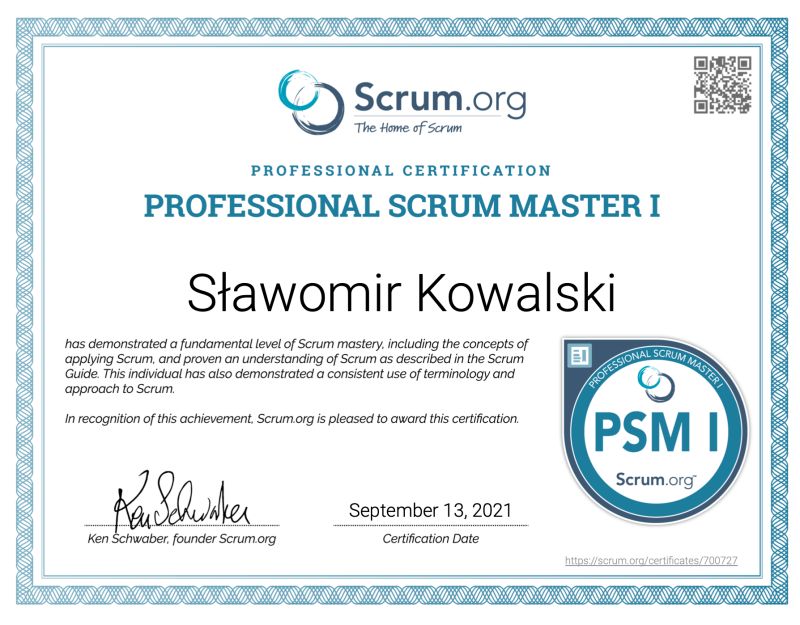 Sławomir Kowalski on LinkedIn: At Sensi Labs we develop our skills ... Sławomir Kowalski on LinkedIn: At Sensi Labs we develop our skills ...
