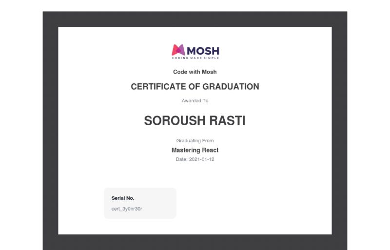 Soroush Rasti on LinkedIn: #reactjs #nodejs #javascripts #mongodb # ... Soroush Rasti on LinkedIn: #reactjs #nodejs #javascripts #mongodb # ...