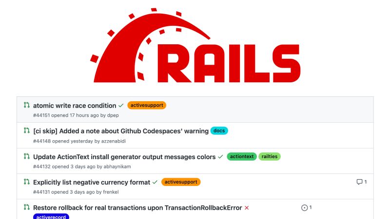 PullRequest on LinkedIn: #opensource #oss #ruby #rubyonrails PullRequest on LinkedIn: #opensource #oss #ruby #rubyonrails
