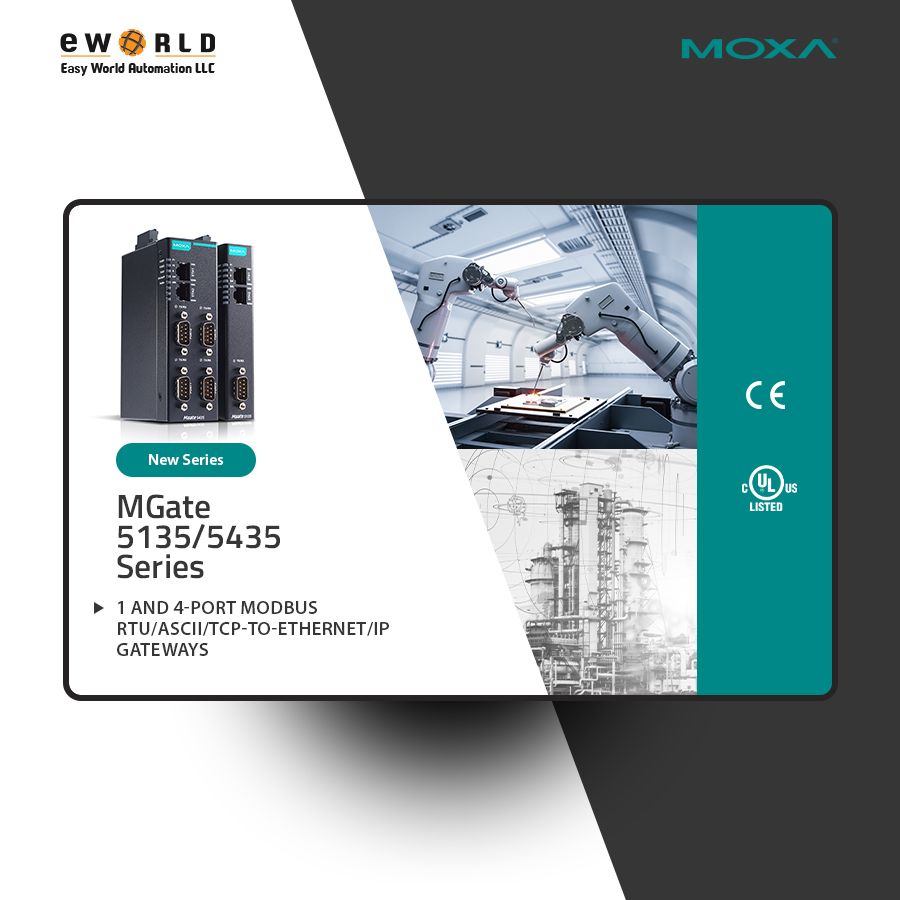 Easy World Automation on LinkedIn: MGate 5135/5435 Series Easy World Automation on LinkedIn: MGate 5135/5435 Series