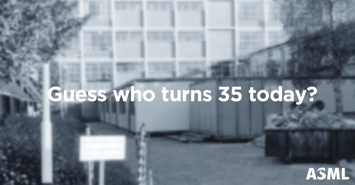 ASML on LinkedIn: It's 1 April and that means it's our birthday--no ... ASML on LinkedIn: It's 1 April and that means it's our birthday--no ...