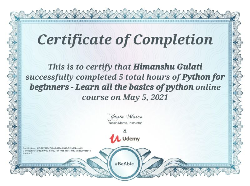 Himanshu Gulati on LinkedIn: #python #programming #learning #elearning ... Himanshu Gulati on LinkedIn: #python #programming #learning #elearning ...