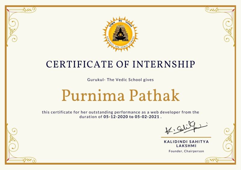 Purnima Pathak on LinkedIn: #internship #github #experience #team # ... Purnima Pathak on LinkedIn: #internship #github #experience #team # ...