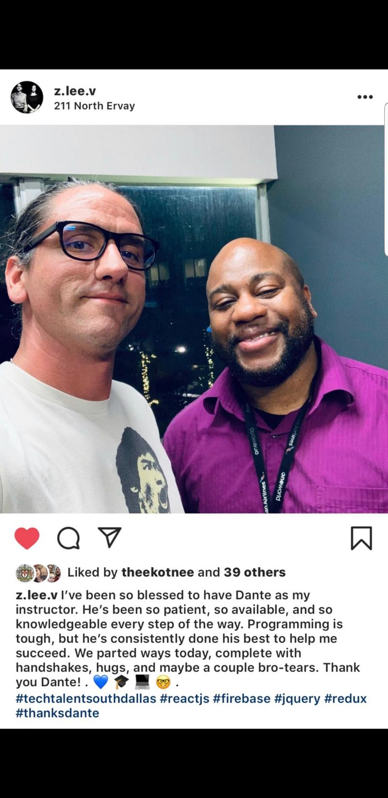 Dante J. on LinkedIn: #humbled Dante J. on LinkedIn: #humbled
