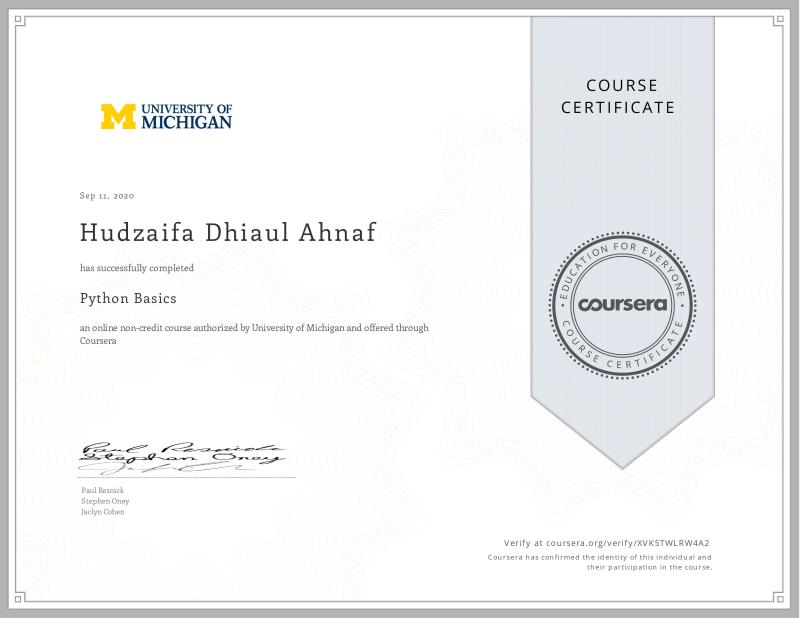 Hudzaifa Dhiaul Ahnaf on LinkedIn: #python #programming #coding # ... Hudzaifa Dhiaul Ahnaf on LinkedIn: #python #programming #coding # ...