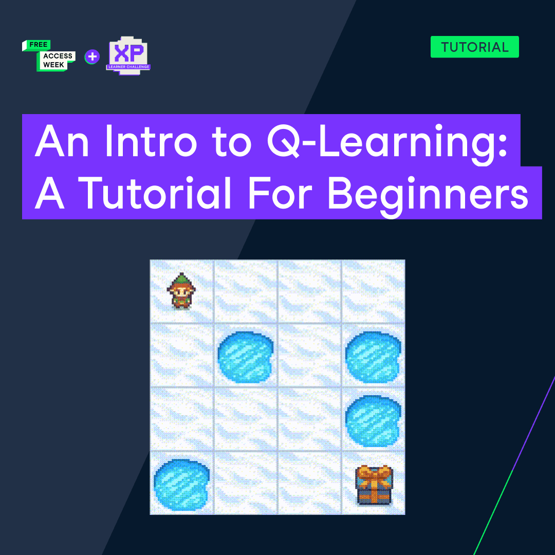 DataCamp on LinkedIn: New learner tutorial ️ Introduction to Q-Learning ... DataCamp on LinkedIn: New learner tutorial ️ Introduction to Q-Learning ...