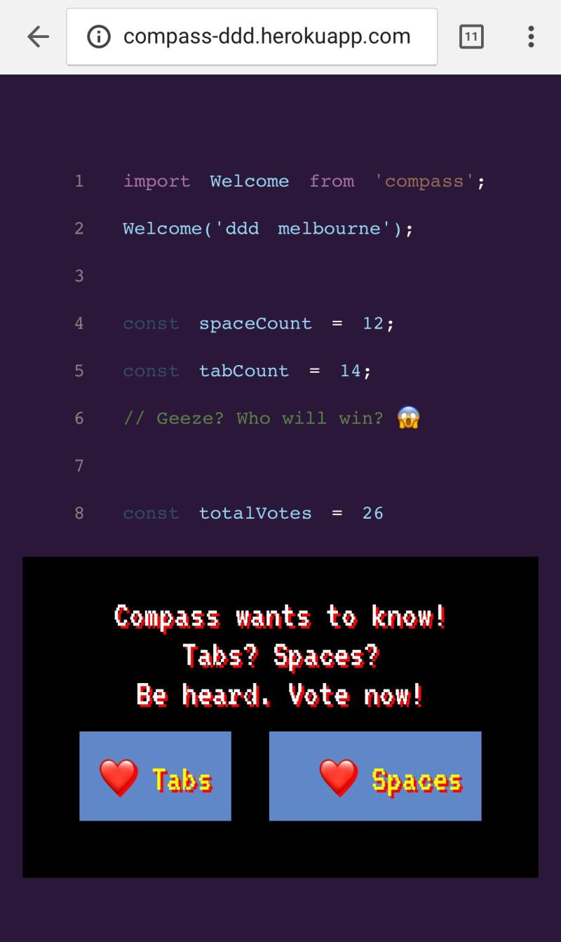 Aswin Lakshman on LinkedIn: #chat #spaces #tabs #dddmelb Aswin Lakshman on LinkedIn: #chat #spaces #tabs #dddmelb