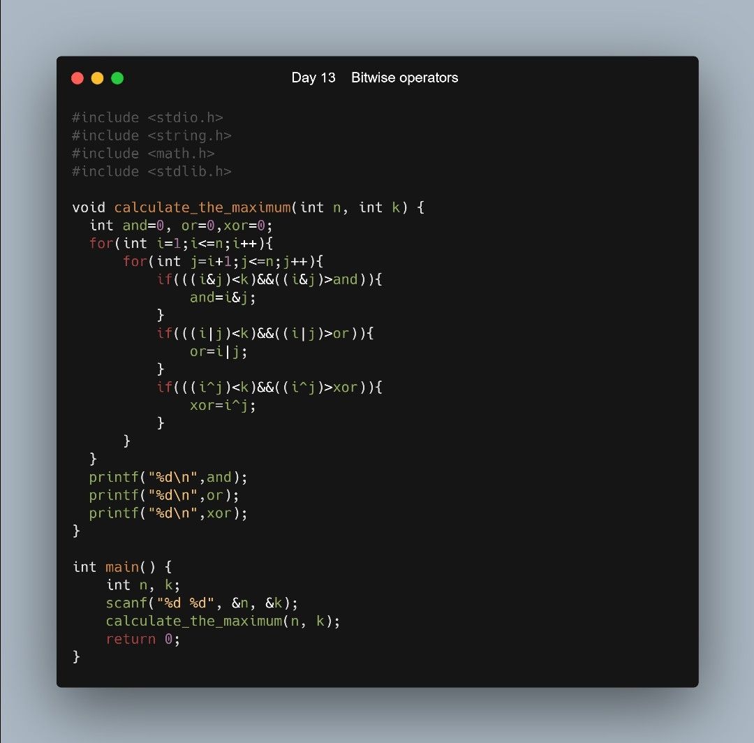 Chandru R on LinkedIn: #100daysofcodechallenge #cprogramming #learning Chandru R on LinkedIn: #100daysofcodechallenge #cprogramming #learning