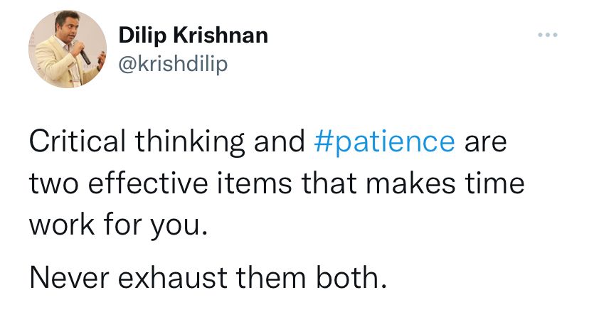 Dilip Krishnan on LinkedIn: #criticalthinking Dilip Krishnan on LinkedIn: #criticalthinking