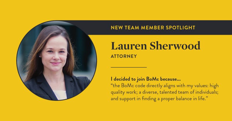 Bookoff McAndrews, PLLC on LinkedIn: Lauren Sherwood joins us from a ... Bookoff McAndrews, PLLC on LinkedIn: Lauren Sherwood joins us from a ...