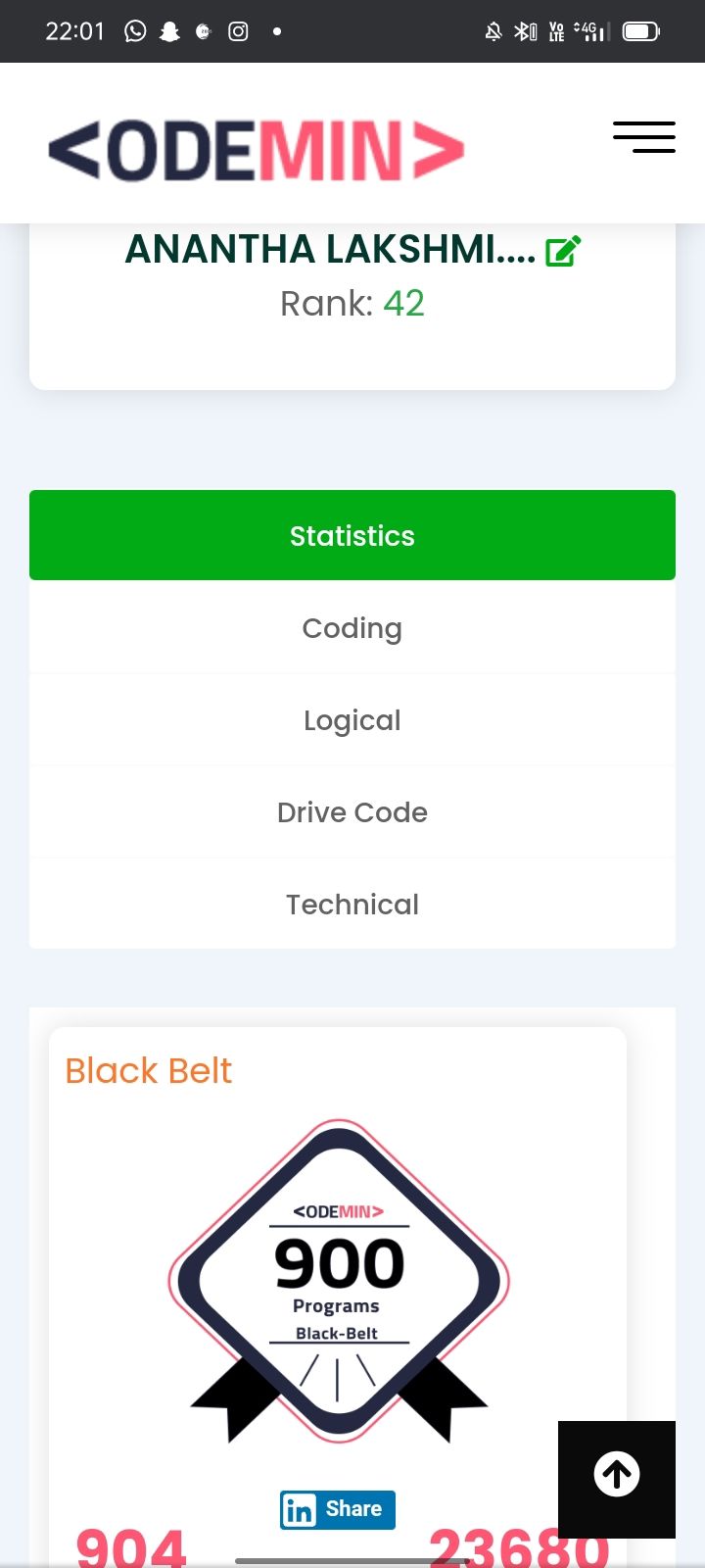 Anantha lakshmi Nukulla on LinkedIn: #codemind #technicalhub # ... Anantha lakshmi Nukulla on LinkedIn: #codemind #technicalhub # ...