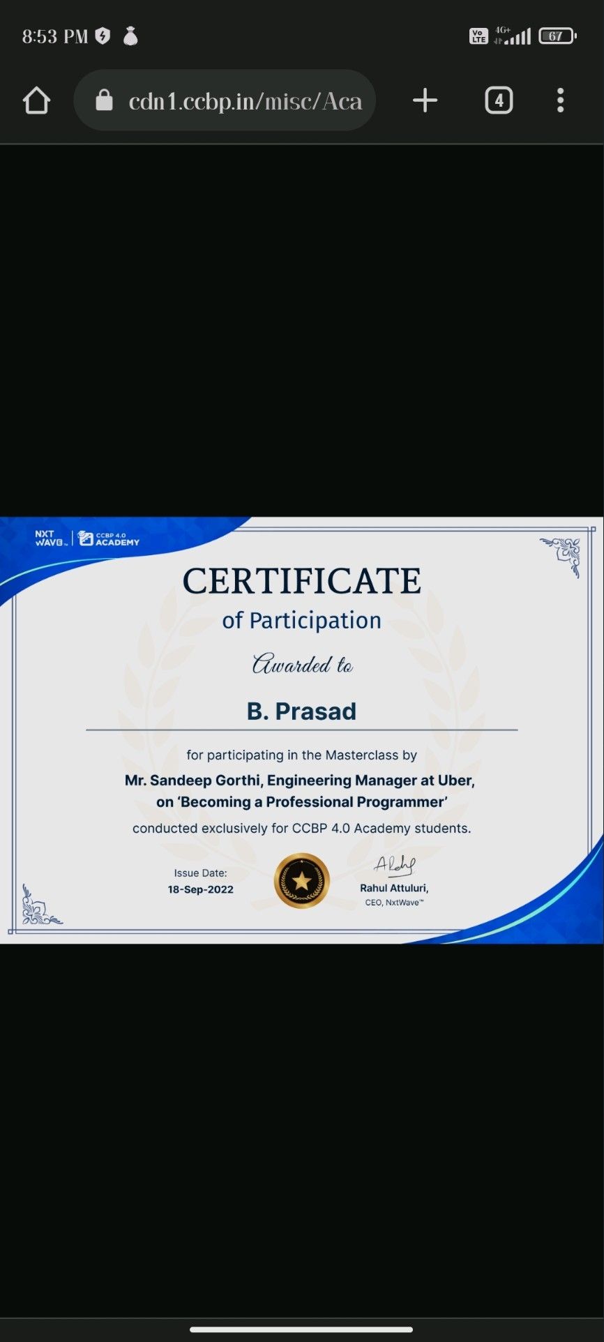 Prasad mudhiraj posted on LinkedIn Prasad mudhiraj posted on LinkedIn