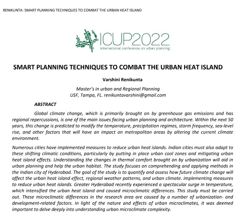Varshini Renikunta on LinkedIn: #researchpaper #planning #urbanplanning Varshini Renikunta on LinkedIn: #researchpaper #planning #urbanplanning