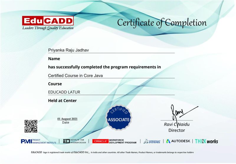 Priyanka Jadhav on LinkedIn: #corejava Priyanka Jadhav on LinkedIn: #corejava