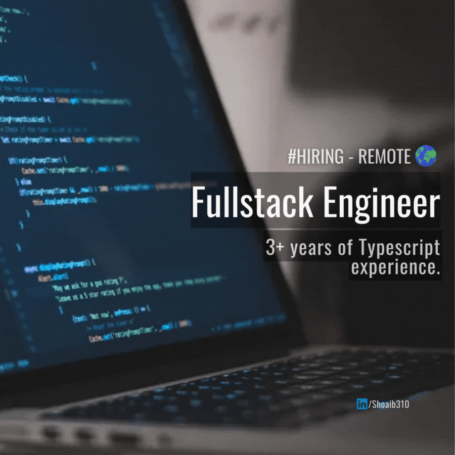 Shoaib Q. on LinkedIn: #frontend #backend #fullstack #hiring # ... Shoaib Q. on LinkedIn: #frontend #backend #fullstack #hiring # ...