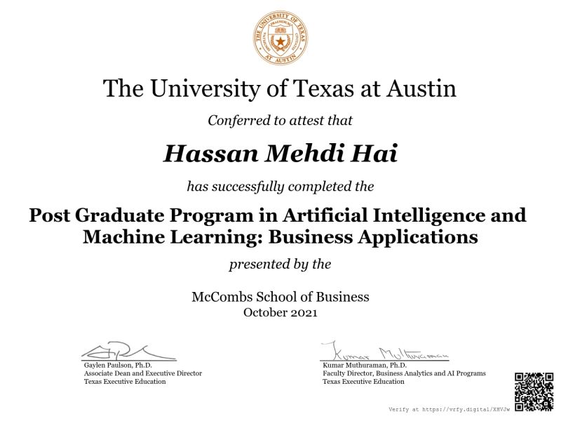 Hassan M. Hai, PMP on LinkedIn: #ai #ml #machinelearning #analytics Hassan M. Hai, PMP on LinkedIn: #ai #ml #machinelearning #analytics