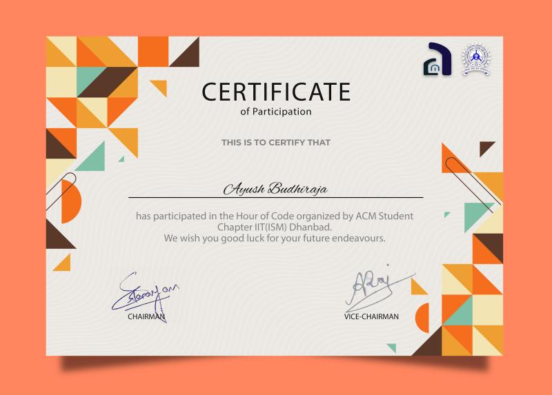 Ayush Budhiraja on LinkedIn: Hour of Code by ACM Student chapter IIT ... Ayush Budhiraja on LinkedIn: Hour of Code by ACM Student chapter IIT ...