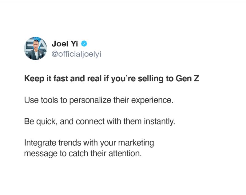 Joel Y. on LinkedIn: #sales #mindset #success #salescoach #genz # ... Joel Y. on LinkedIn: #sales #mindset #success #salescoach #genz # ...