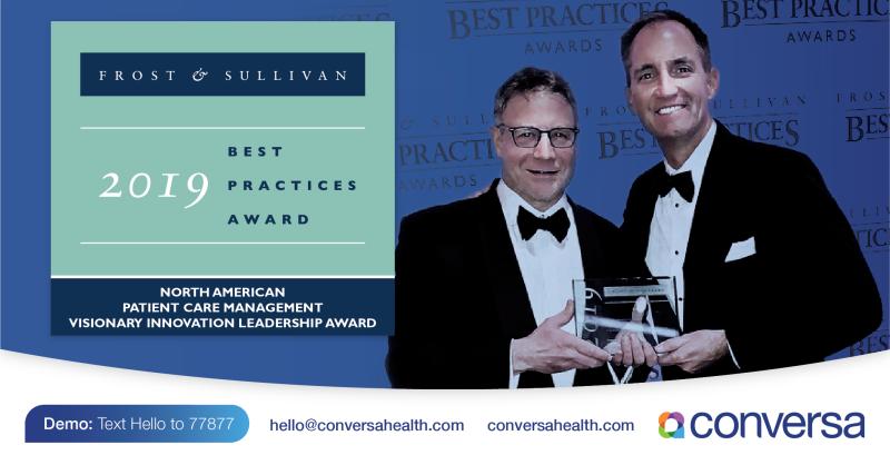 Conversa Health on LinkedIn: Global research firm Frost & Sullivan ... Conversa Health on LinkedIn: Global research firm Frost & Sullivan ...