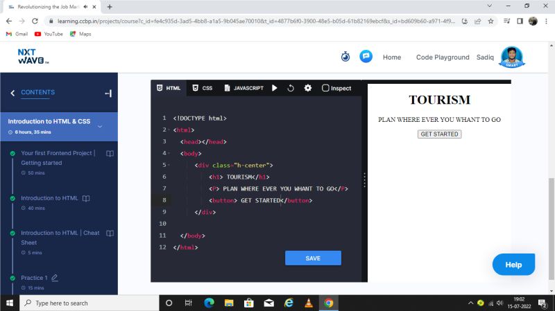 Sadiq Mohammad on LinkedIn: #day6 #nxtwave #nxtwavewrap #nxt #html #css Sadiq Mohammad on LinkedIn: #day6 #nxtwave #nxtwavewrap #nxt #html #css