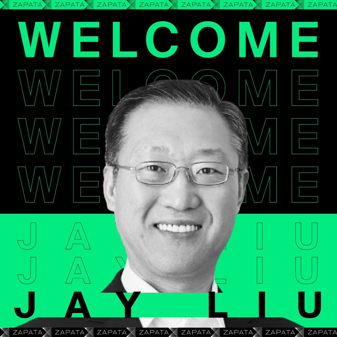 Zapata AI on LinkedIn: Zapata welcomes Jay Liu as Vice President of ... Zapata AI on LinkedIn: Zapata welcomes Jay Liu as Vice President of ...