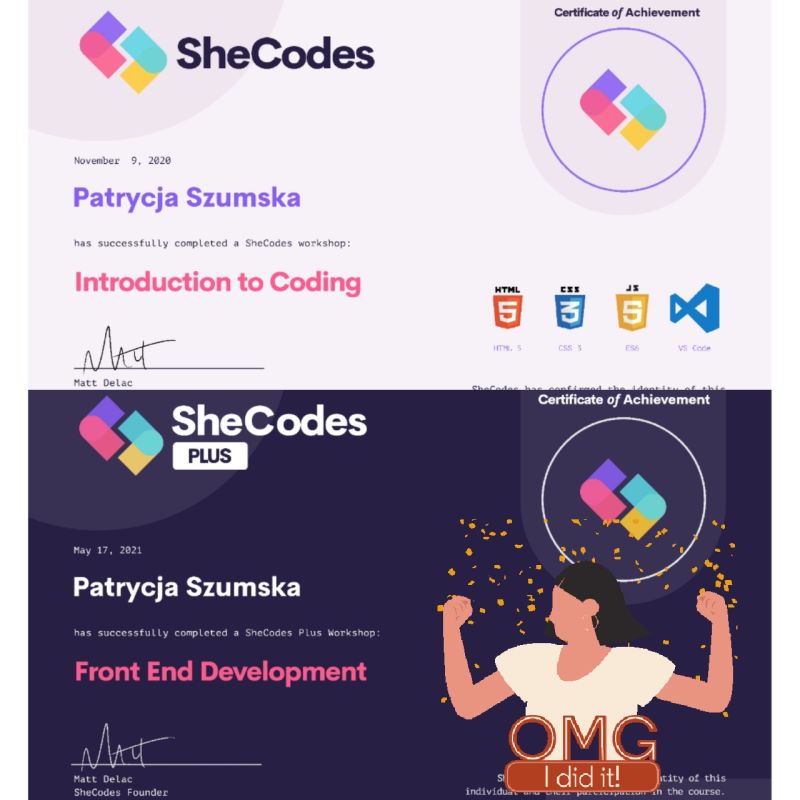 Patrycja Szumska on LinkedIn: #shecodes Patrycja Szumska on LinkedIn: #shecodes