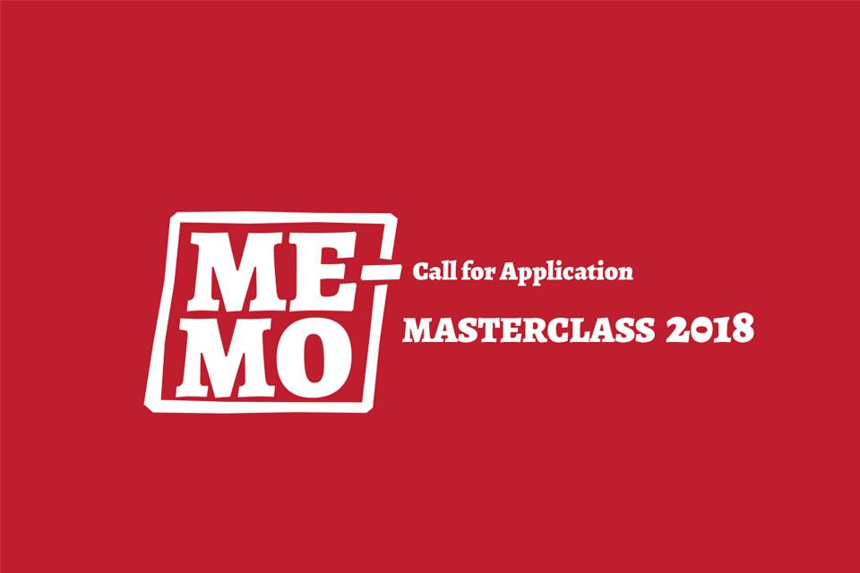 MeMo Coop on LinkedIn: MeMo OPEN CALL MASTER CLASS 2018 MEMO MASTER ... MeMo Coop on LinkedIn: MeMo OPEN CALL MASTER CLASS 2018 MEMO MASTER ...