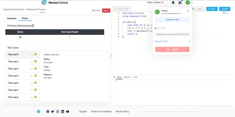 Vinay Vora on LinkedIn: #cplusplus #day29 #30daysofcode #community # ... Vinay Vora on LinkedIn: #cplusplus #day29 #30daysofcode #community # ...