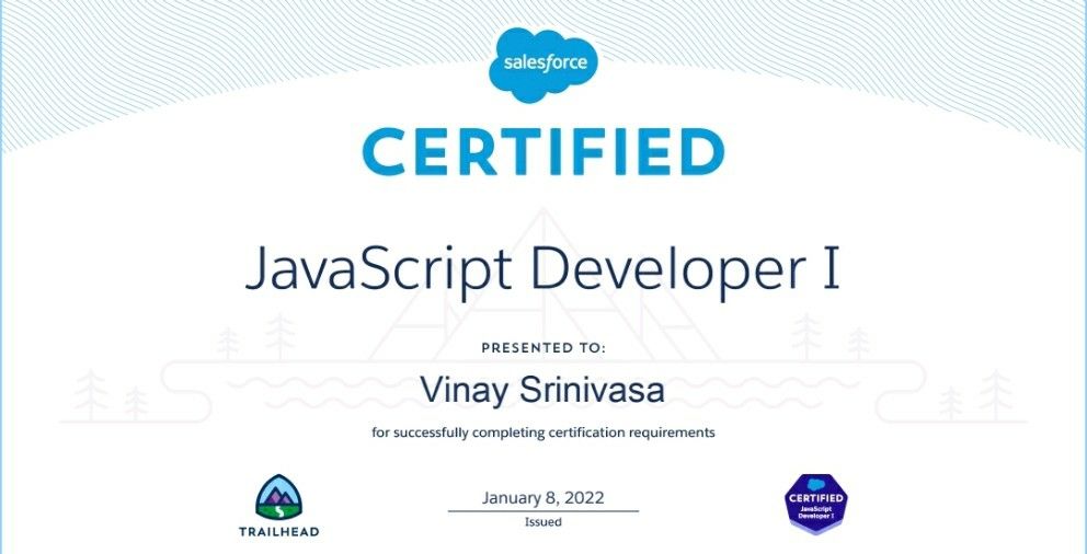 Vinay Srinivasa on LinkedIn: #salesforce #javascript # ... Vinay Srinivasa on LinkedIn: #salesforce #javascript # ...