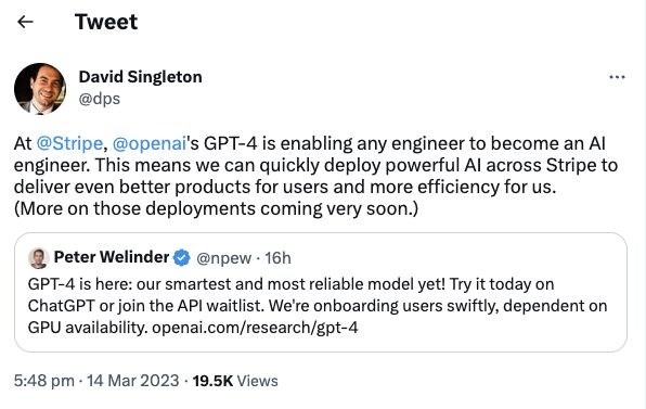 Szymon Galazka on LinkedIn: #gpt4 #chatgpt #payments Szymon Galazka on LinkedIn: #gpt4 #chatgpt #payments