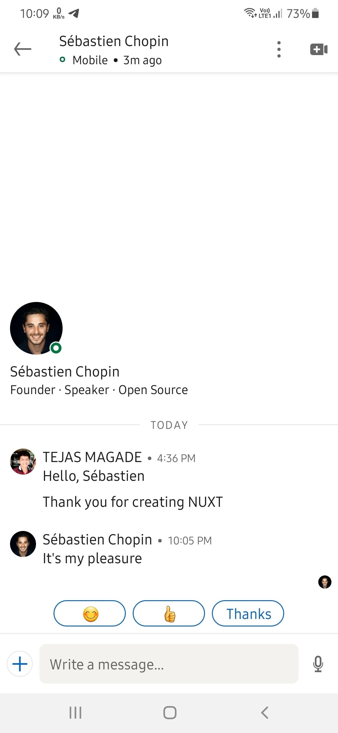 TEJAS MAGADE on LinkedIn: #nuxtjs #vuejs TEJAS MAGADE on LinkedIn: #nuxtjs #vuejs