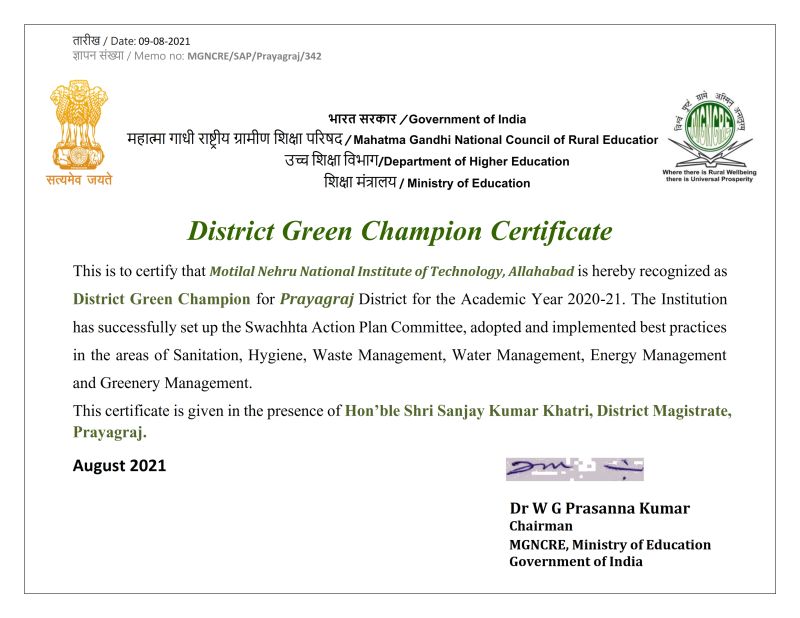 Motilal Nehru National Institute Of Technology on LinkedIn: Motilal ... Motilal Nehru National Institute Of Technology on LinkedIn: Motilal ...