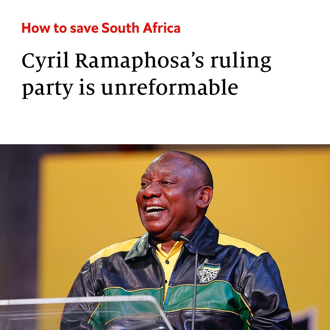 The Economist on LinkedIn: Cyril Ramaphosa became South Africa’s ... The Economist on LinkedIn: Cyril Ramaphosa became South Africa’s ...