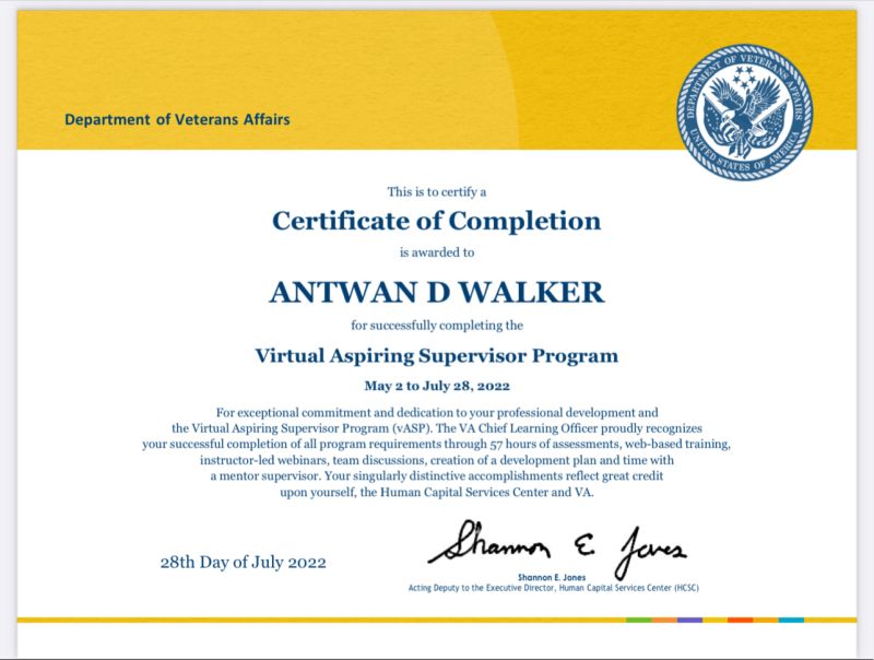 Dr. Antwan Walker, MBA, ME, Ed.S. on LinkedIn: #veterans #valeadership ... Dr. Antwan Walker, MBA, ME, Ed.S. on LinkedIn: #veterans #valeadership ...