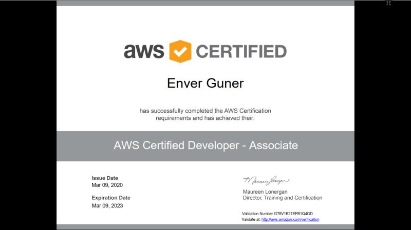 ENVER G. on LinkedIn: #devops #cloudcomputing #aws #developers # ... ENVER G. on LinkedIn: #devops #cloudcomputing #aws #developers # ...