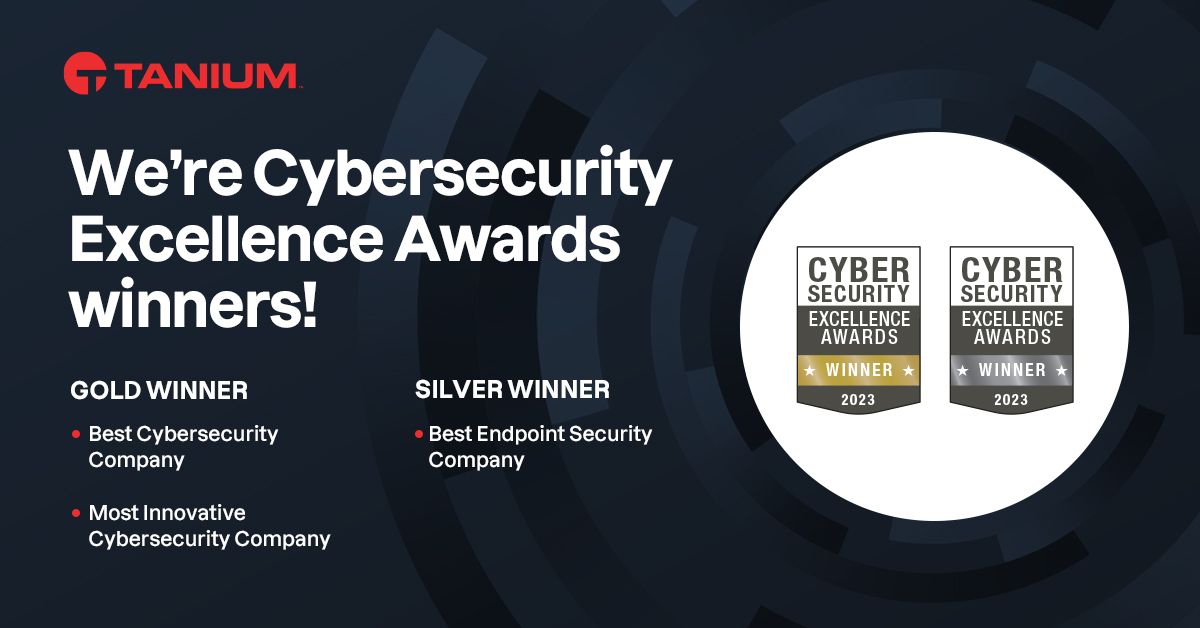 Joshua Baldridge on LinkedIn: Tanium has been named a winner in the ... Joshua Baldridge on LinkedIn: Tanium has been named a winner in the ...
