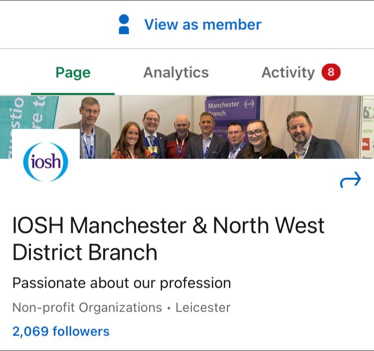 IOSH Manchester and North West Districts Branch on LinkedIn: #weareiosh IOSH Manchester and North West Districts Branch on LinkedIn: #weareiosh