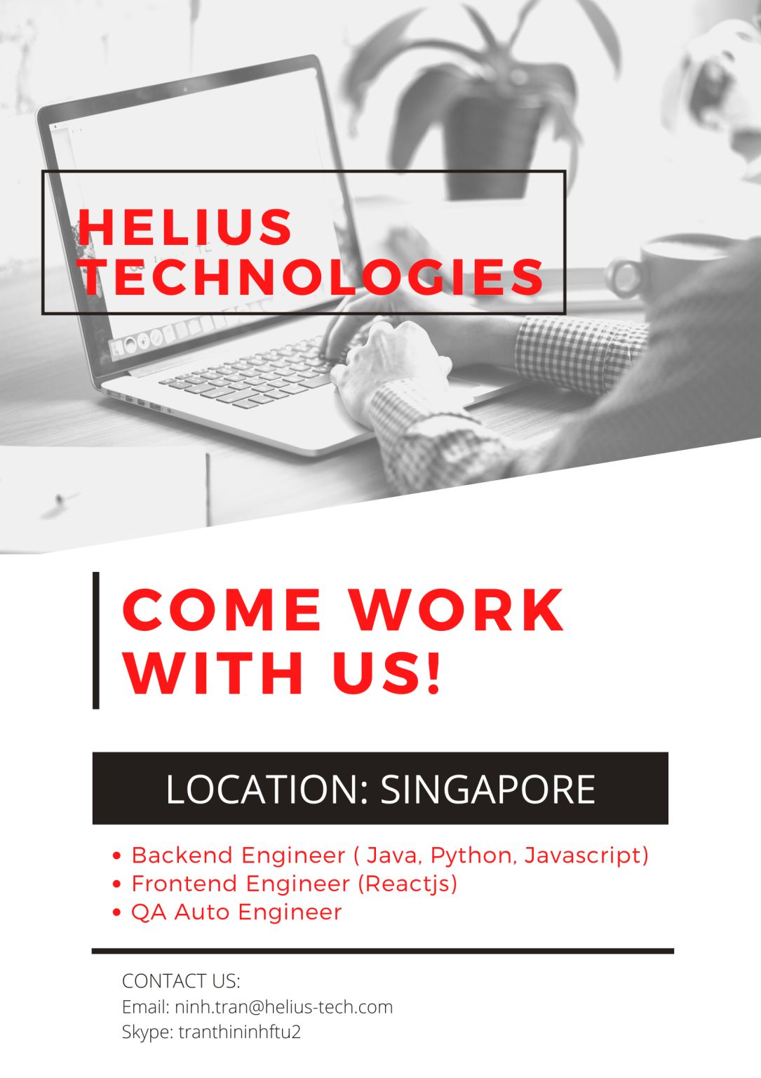 Ninh Tran on LinkedIn: #backend #frontend #qa #relocate #singapore # ... Ninh Tran on LinkedIn: #backend #frontend #qa #relocate #singapore # ...