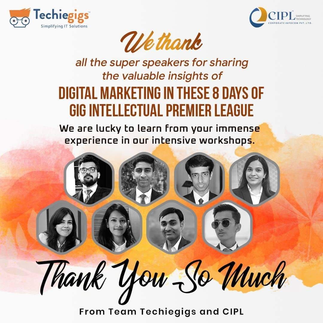Achal Nikhil Raj Gupta on LinkedIn: #gipl #techiegigs #digitalmarketing ... Achal Nikhil Raj Gupta on LinkedIn: #gipl #techiegigs #digitalmarketing ...
