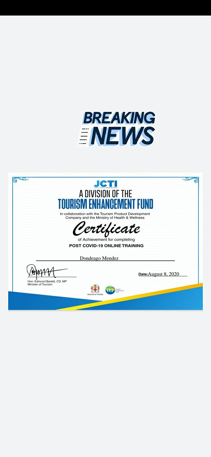 Deago Mendez on LinkedIn: Just obtained another certificate. Congrats ... Deago Mendez on LinkedIn: Just obtained another certificate. Congrats ...