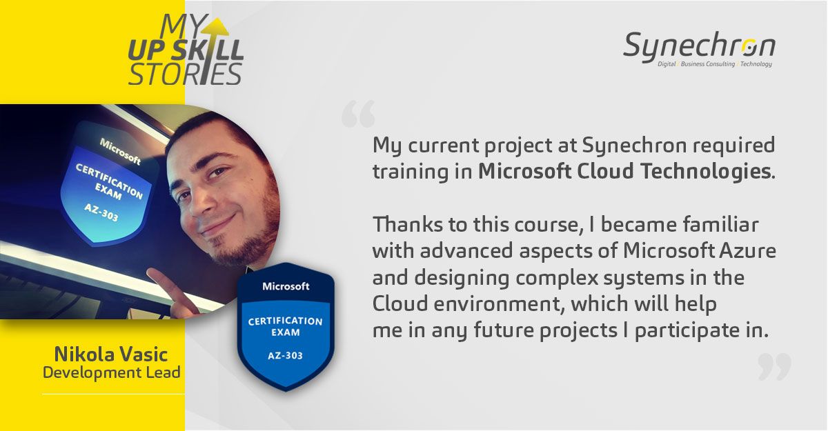Synechron Serbia on LinkedIn: #azure #cloud #microsoft #synechronserbia ... Synechron Serbia on LinkedIn: #azure #cloud #microsoft #synechronserbia ...