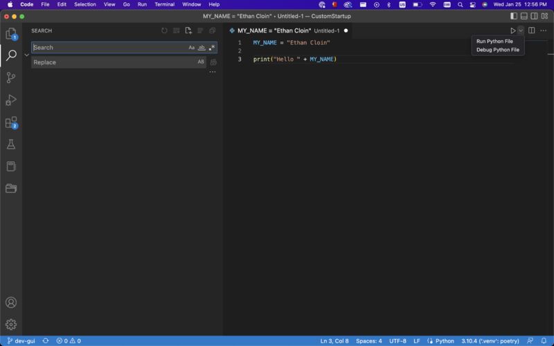 Ethan Cloin on LinkedIn: #python #cli #terminal #learninginpublic # ... Ethan Cloin on LinkedIn: #python #cli #terminal #learninginpublic # ...